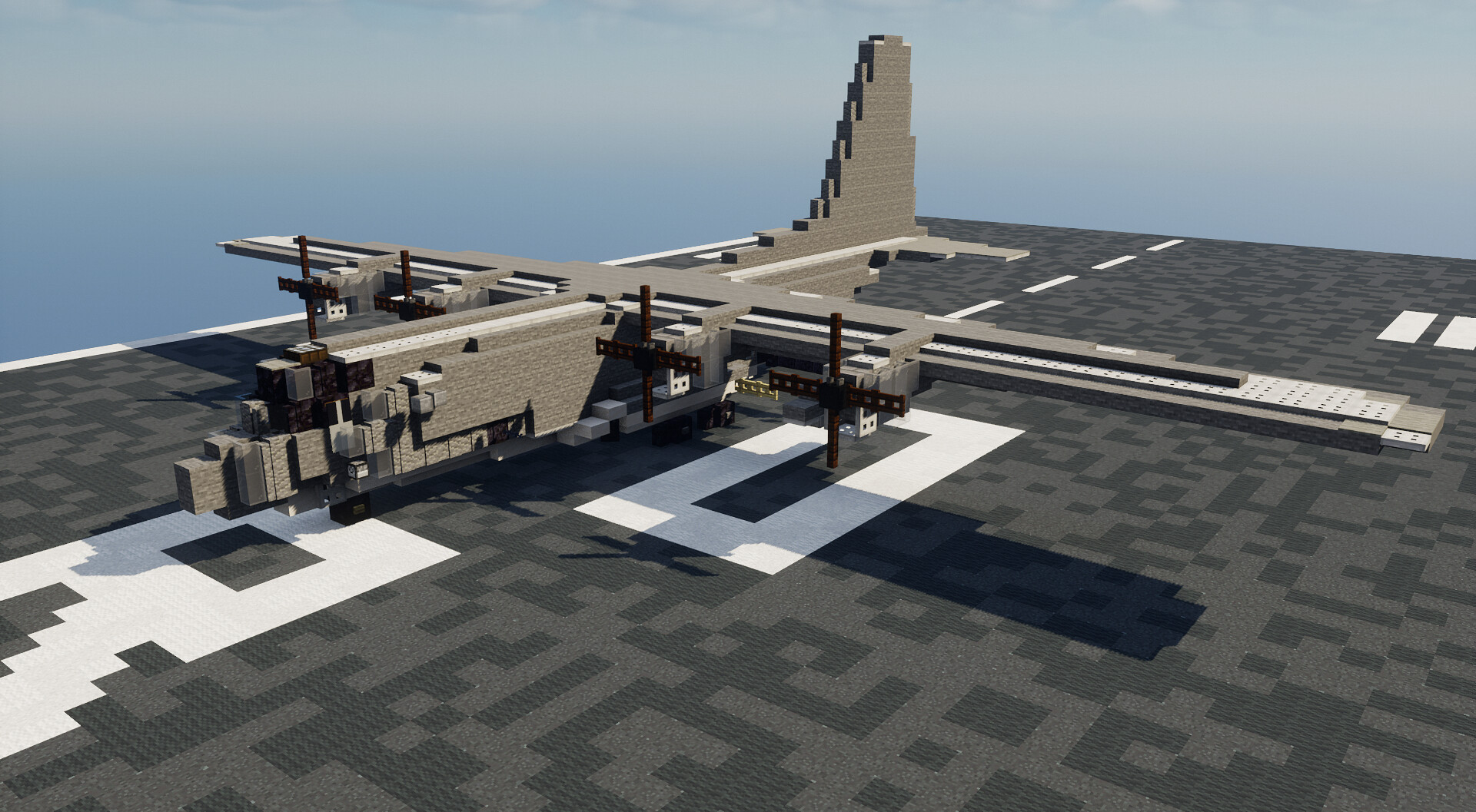 AC-130H Spectre - 1.5:1 Scale Minecraft Map