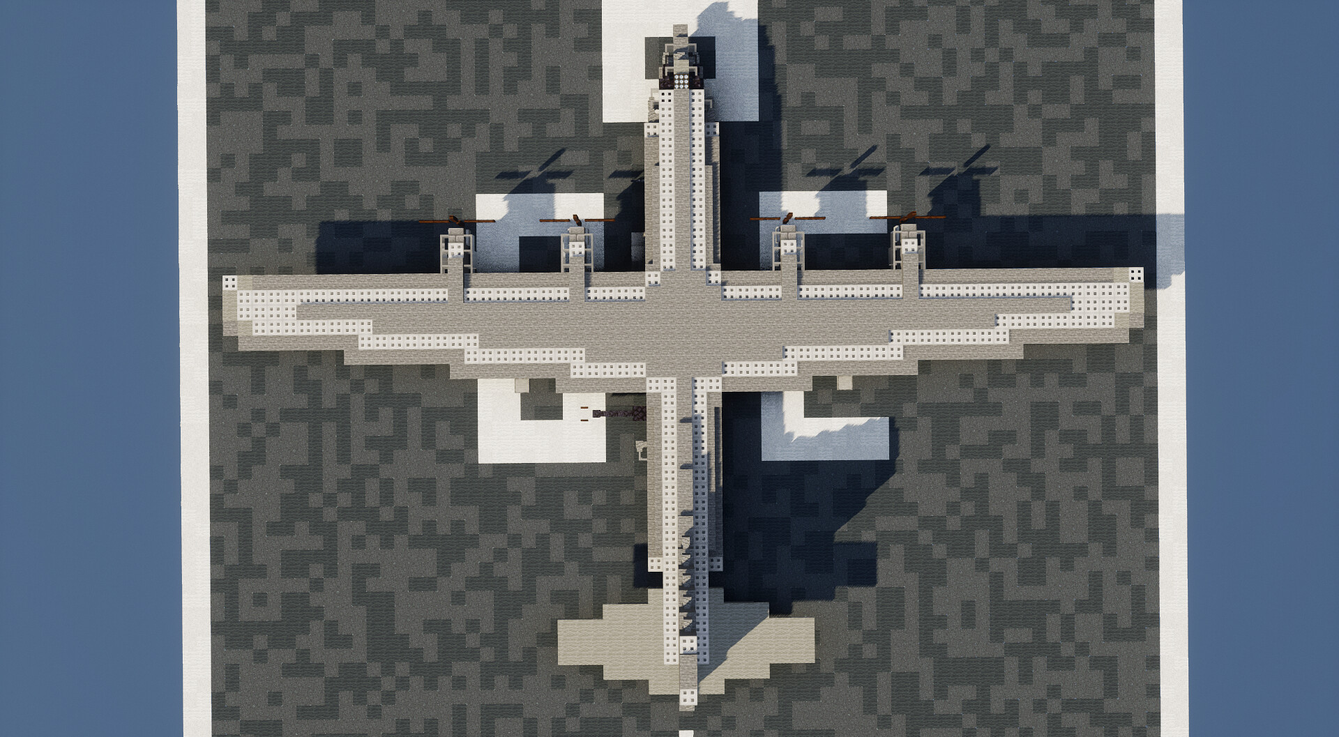 AC-130H Spectre - 1.5:1 Scale Minecraft Map
