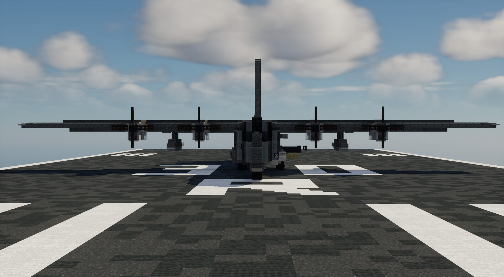 AC-130H Spectre - 1.5:1 Scale Minecraft Map