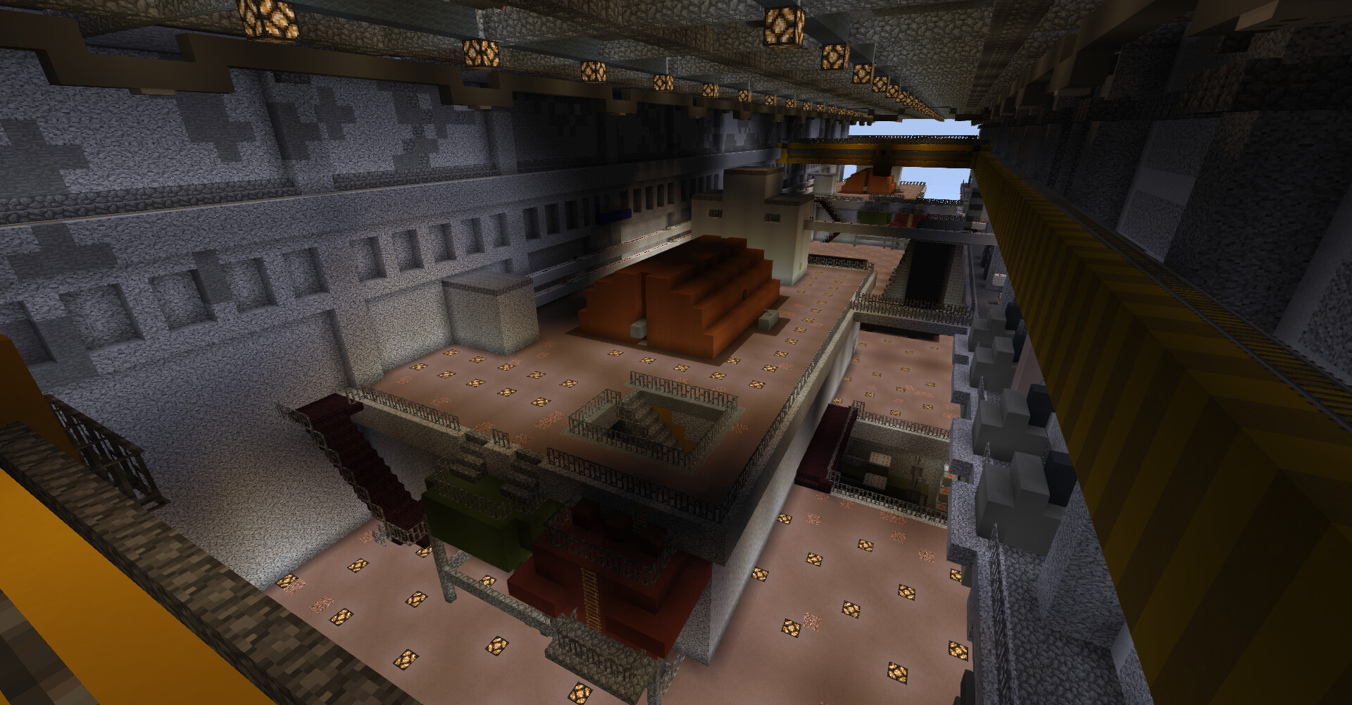 Smjiutlyensk Nuclear Redstone Plant RBMK-1500 Minecraft Map