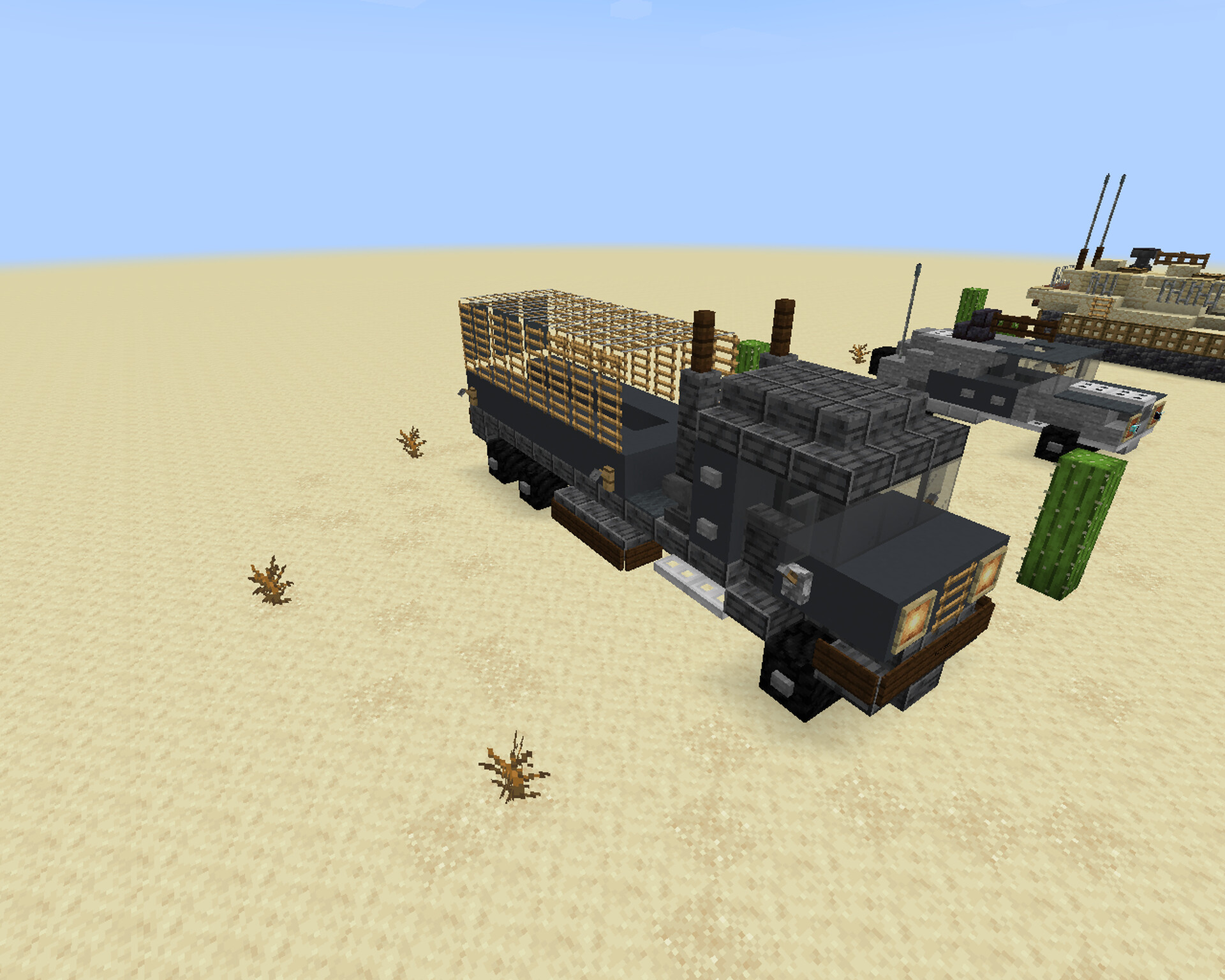 My battle vehicles Minecraft Map