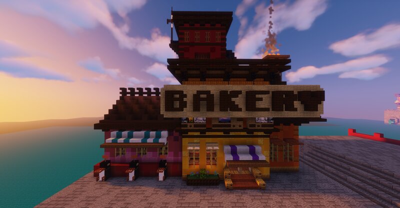 Bakery. Minecraft Map
