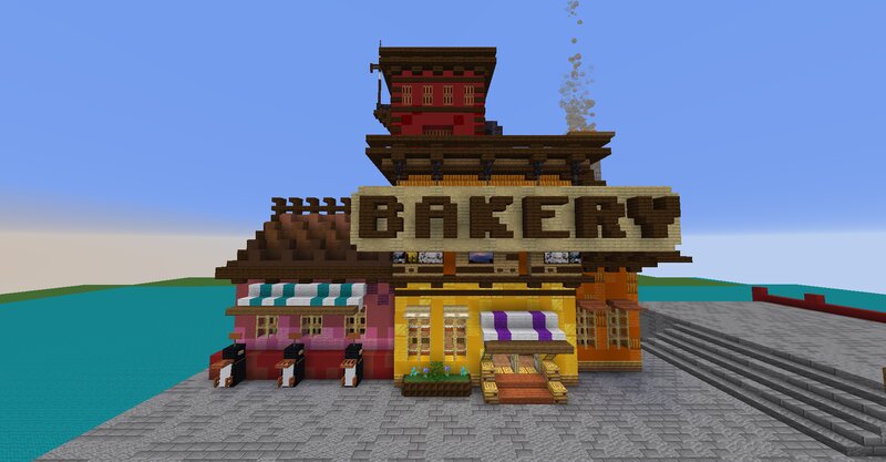 Bakery. Minecraft Map