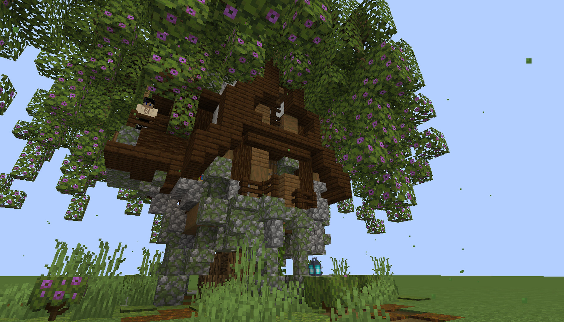 Simple Azalea Willow Tree House - Wood Shop Idea - [World Download ...
