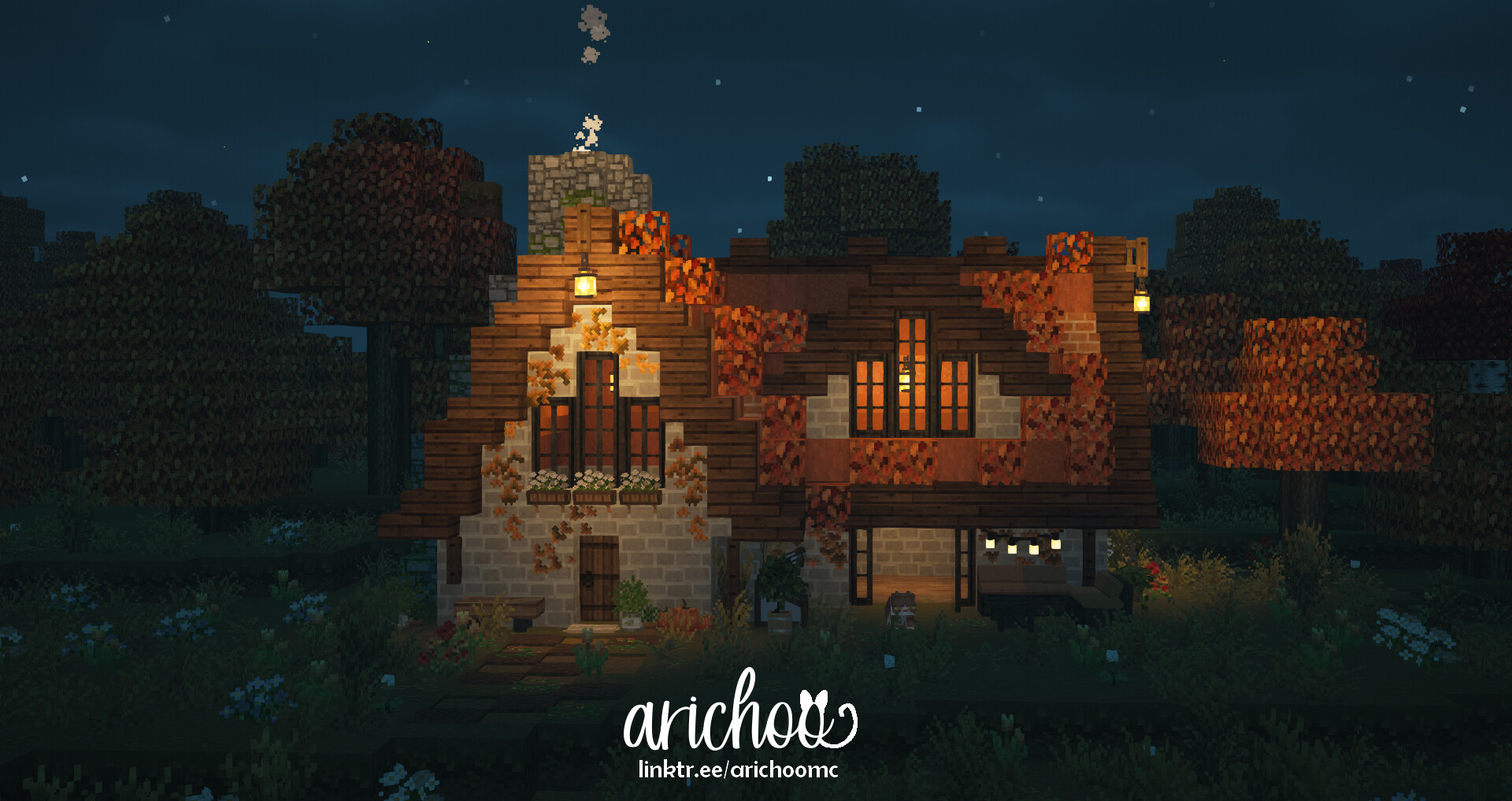 Autumn Cottage 🍂🍁 Minecraft Map