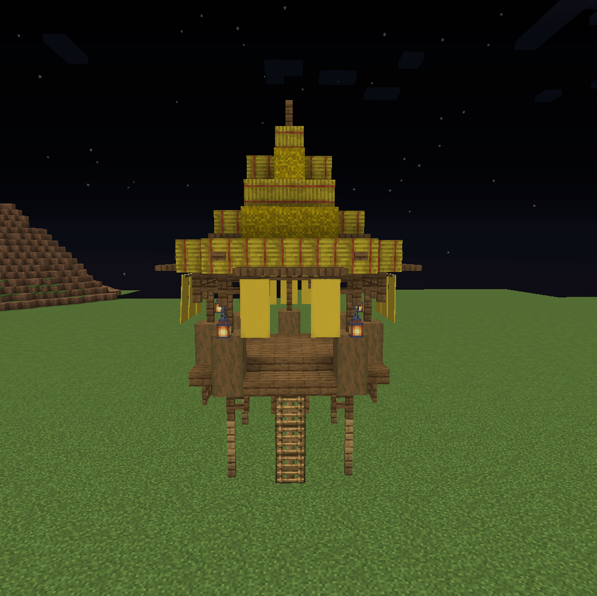 Tropical hut Minecraft Map