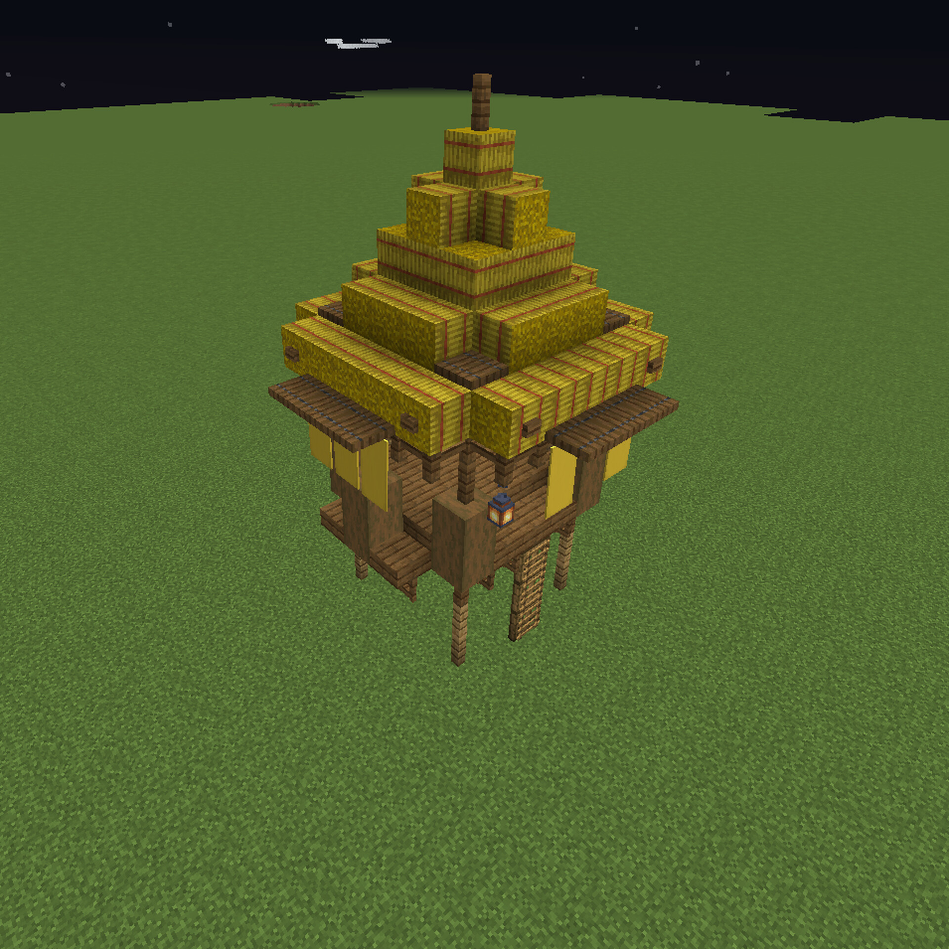 Tropical hut Minecraft Map