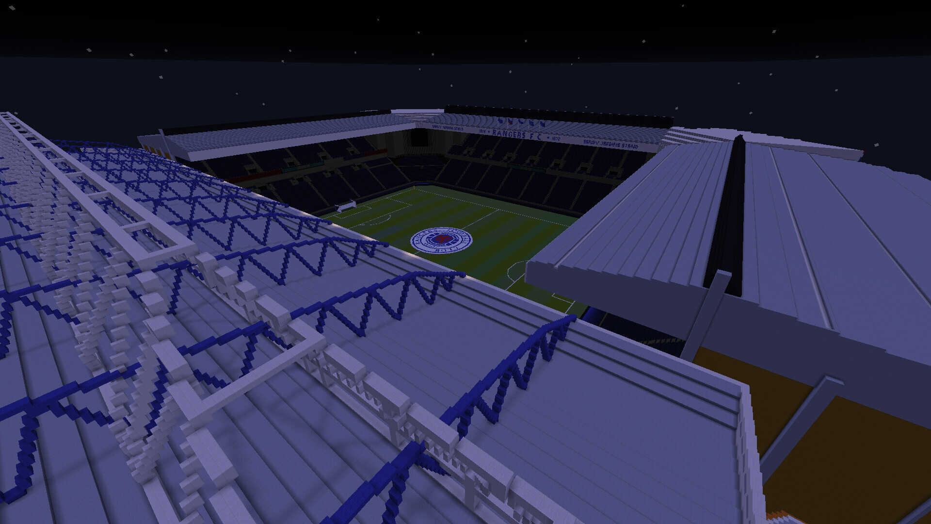 Ibrox Stadium in Minecraft [1.17.1] Minecraft Map