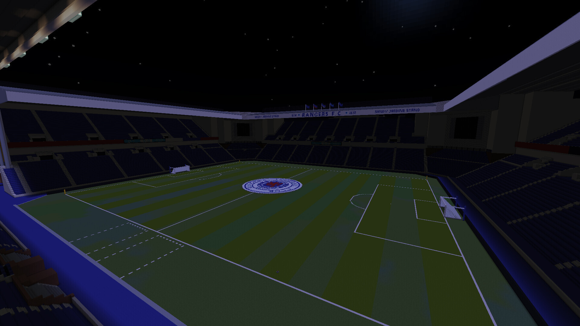 Ibrox Stadium in Minecraft [1.17.1] Minecraft Map