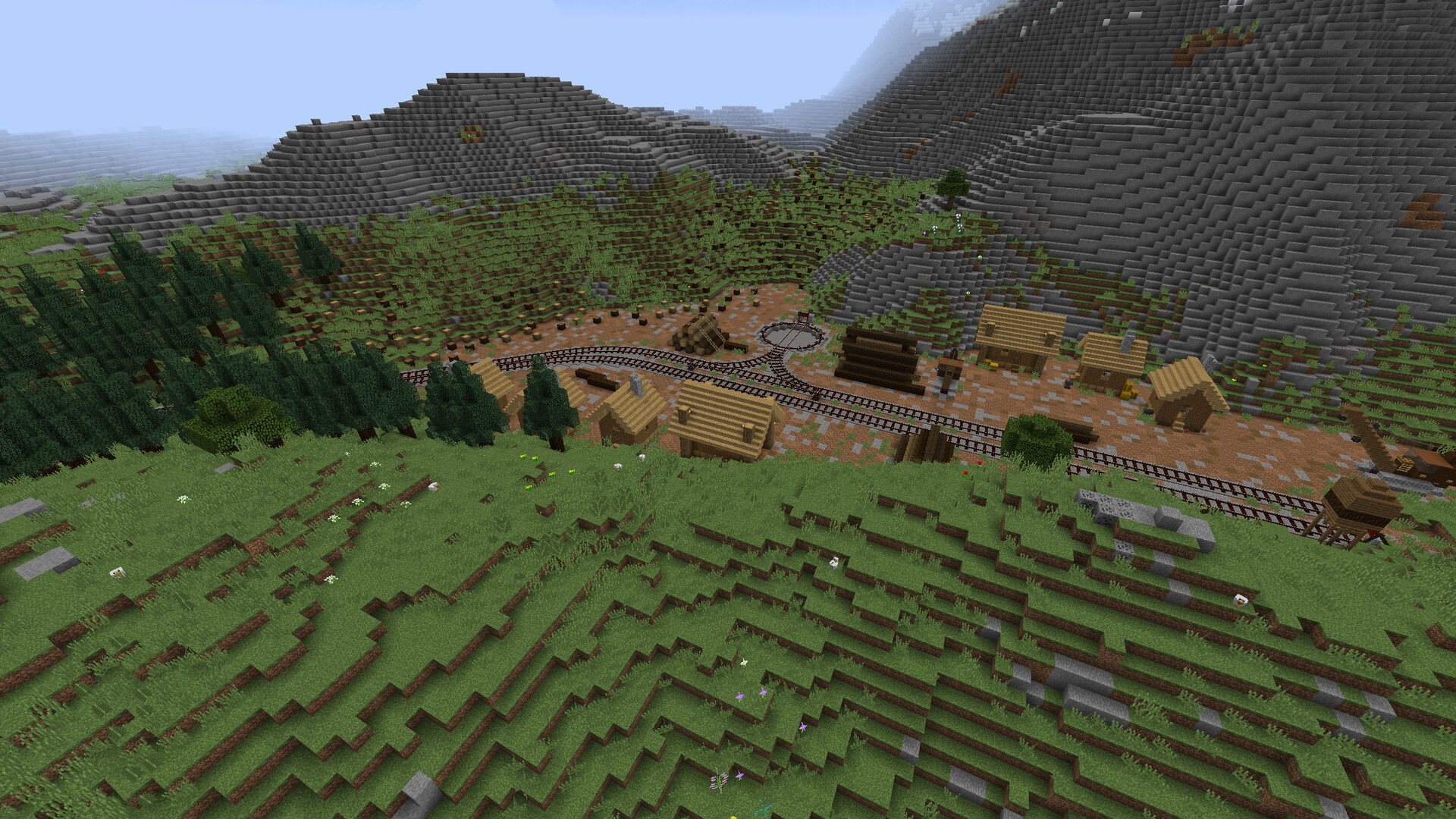 RoW Smalspor But Immersive Railroading But Better Minecraft Map