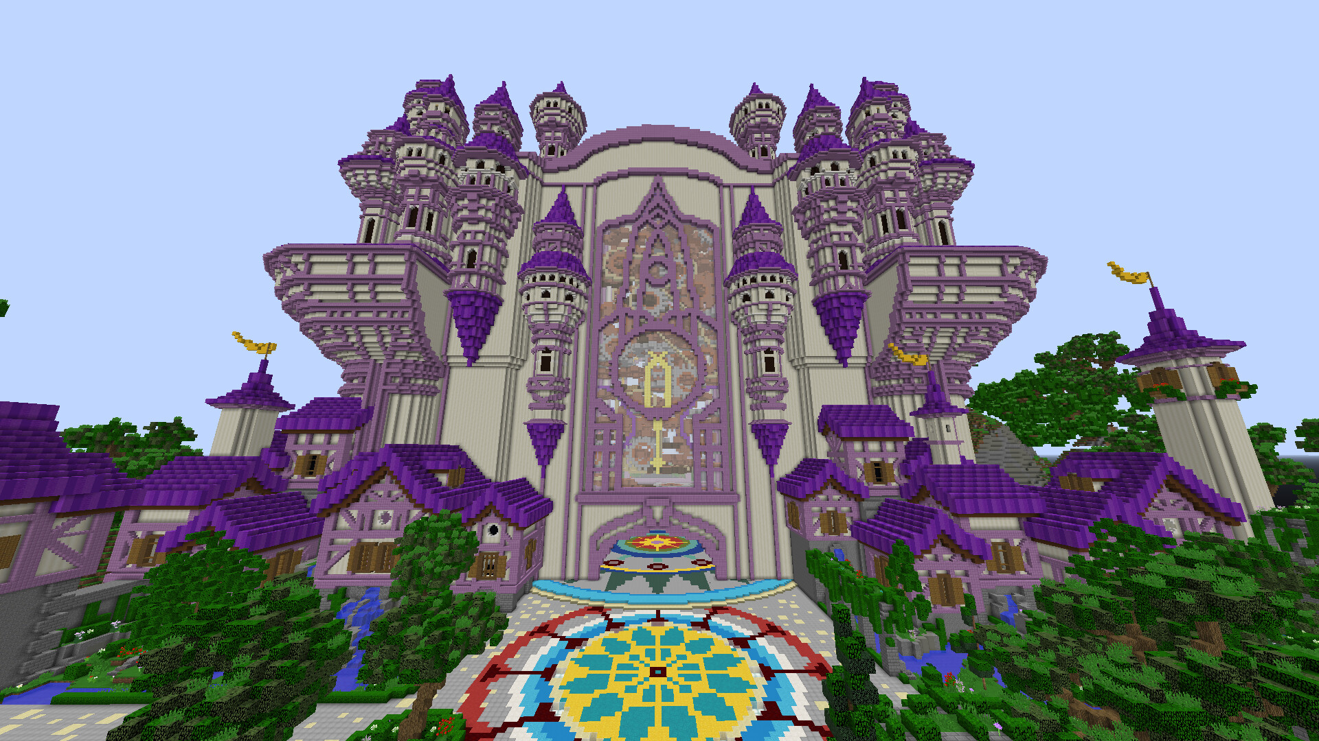 Palace Spawn Minecraft Map