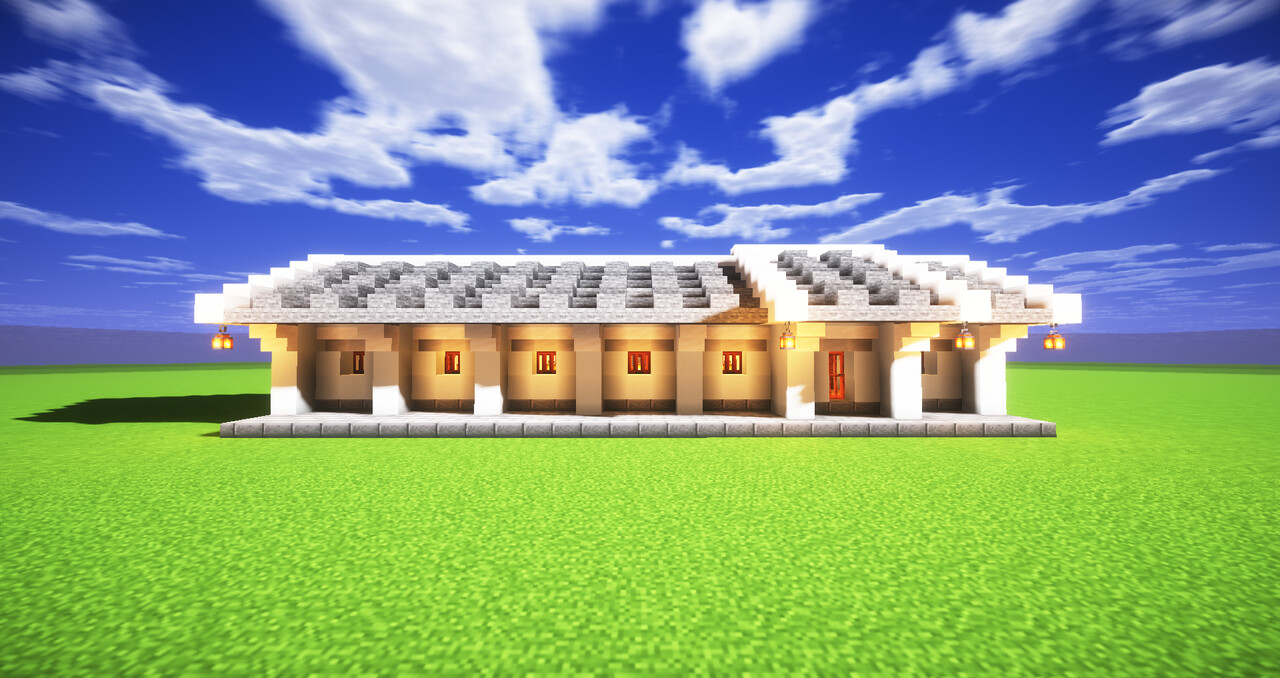 Chinese Siheyuan (1:1 Scale) Minecraft Map