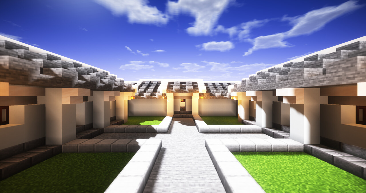 Chinese Siheyuan (1:1 Scale) Minecraft Map