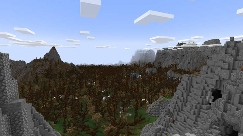 Mt Hood and custom regions (Java + Bedrock) Minecraft Map