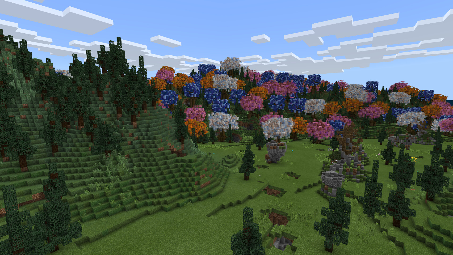 Mt Hood and custom regions (Java + Bedrock) Minecraft Map