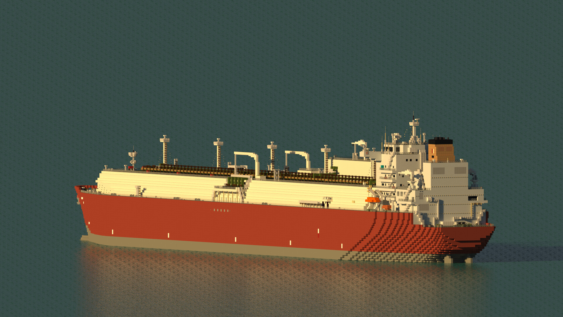 MOZAH (LNG TANKER) Minecraft Map