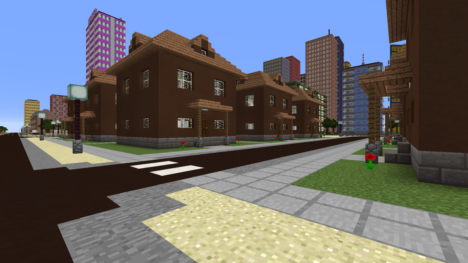 New City in Canyon City Minecraft Map