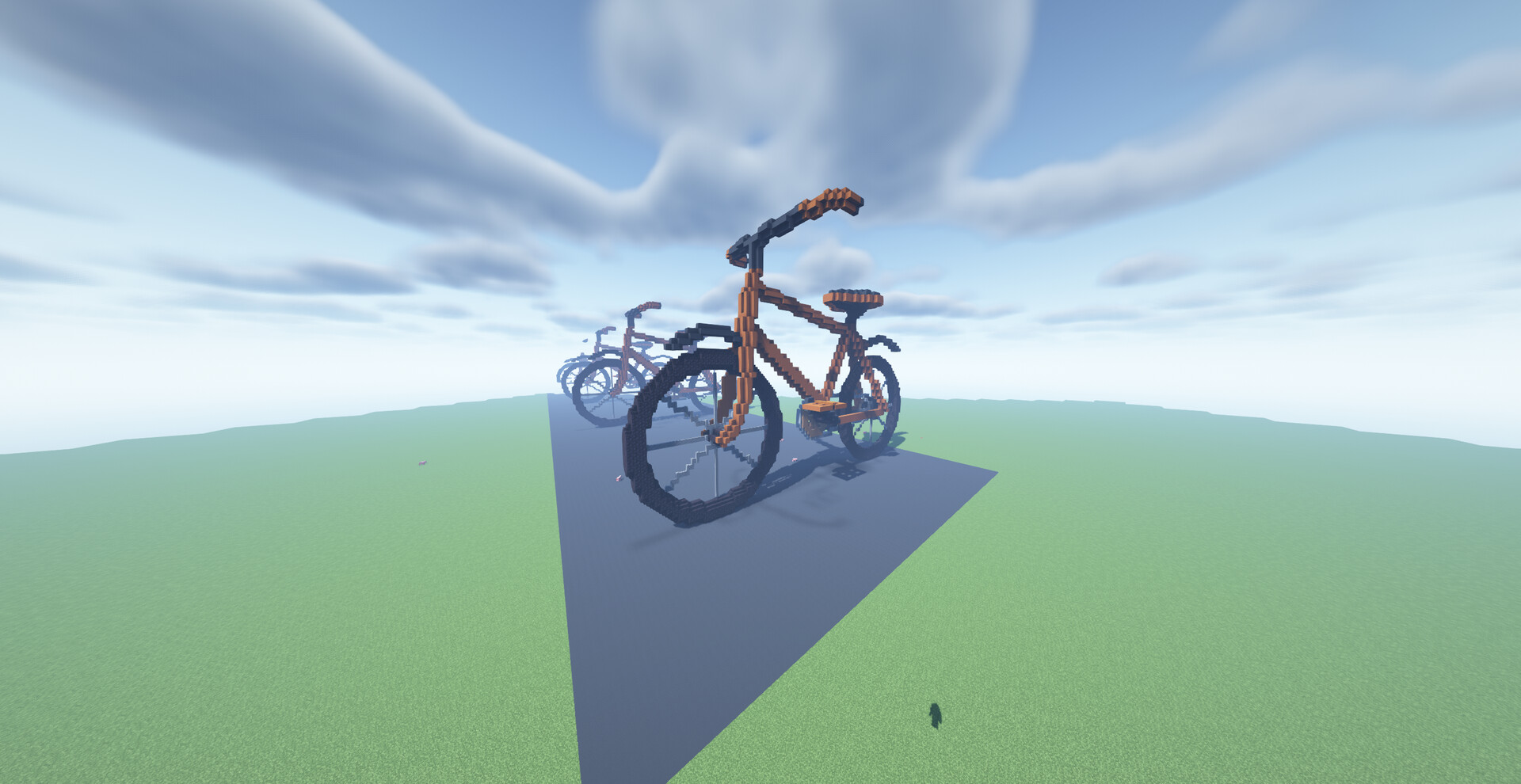 Realisitc Bicycle ( 1.16.5 ) [ Downloadable ] Minecraft Map