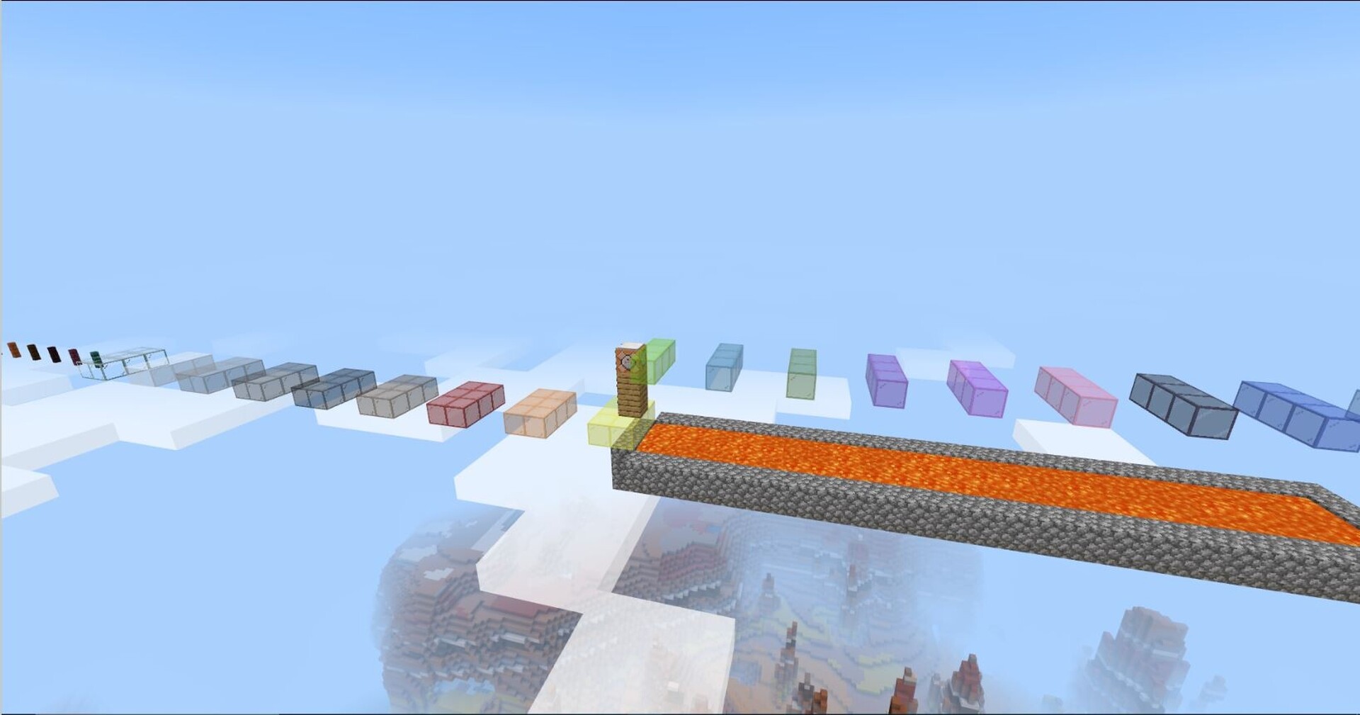 Parkourowa przygoda, Parkour adventure (Bedrock Edition) Minecraft Map