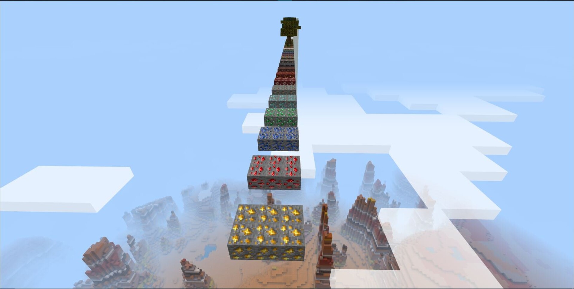 Parkourowa przygoda, Parkour adventure (Bedrock Edition) Minecraft Map