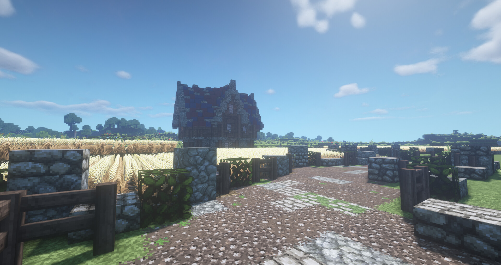 Fantasy medieval world Minecraft Map