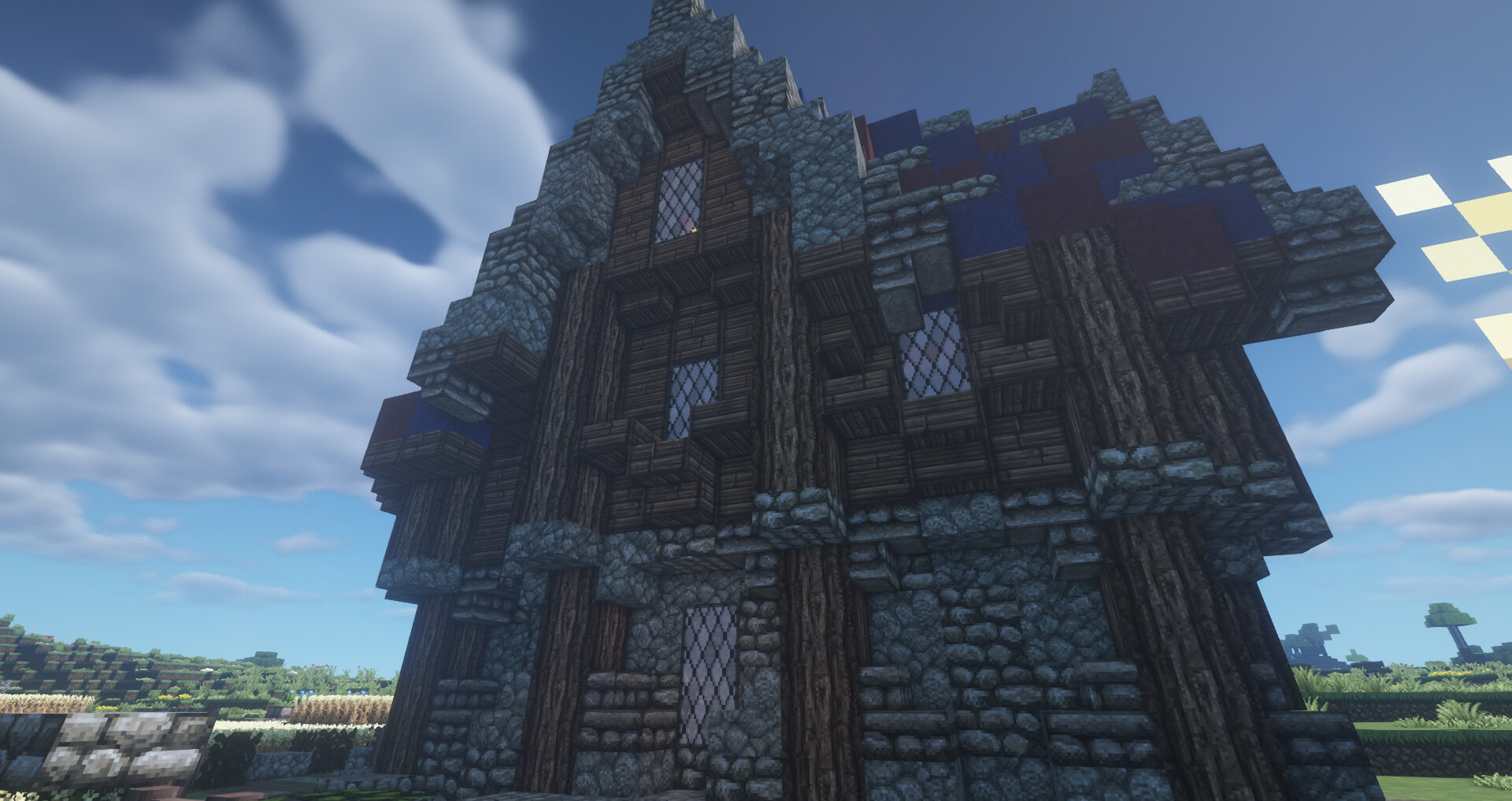 Fantasy medieval world Minecraft Map