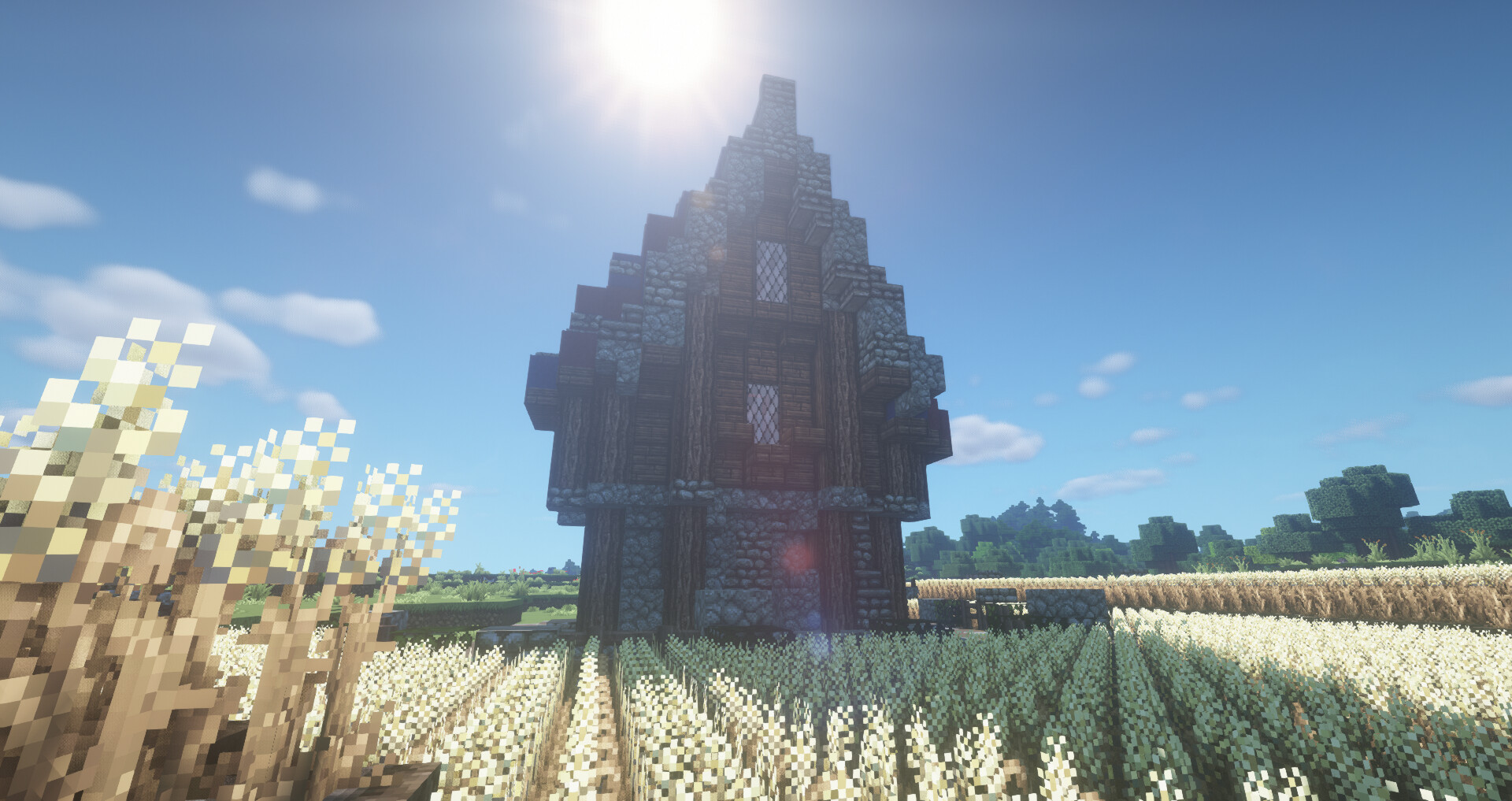 Fantasy medieval world Minecraft Map