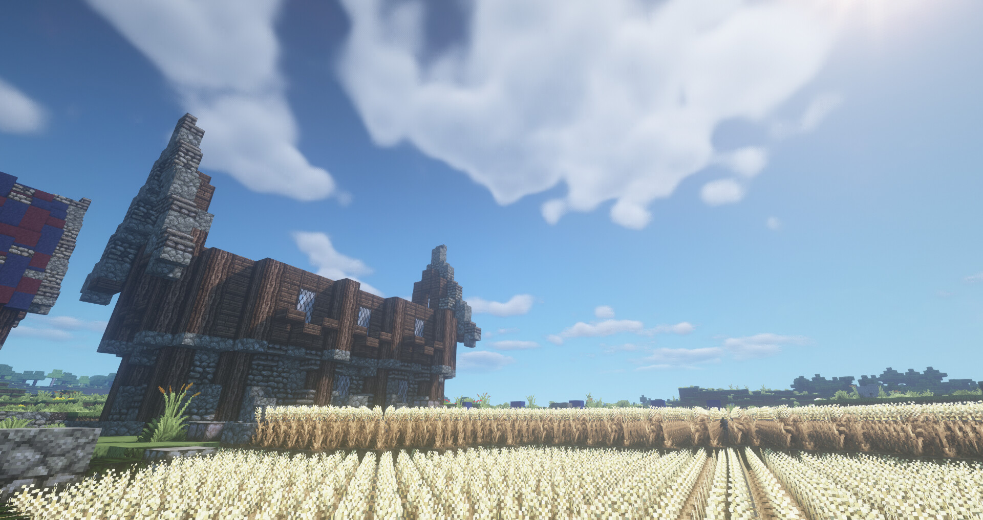 Fantasy medieval world Minecraft Map