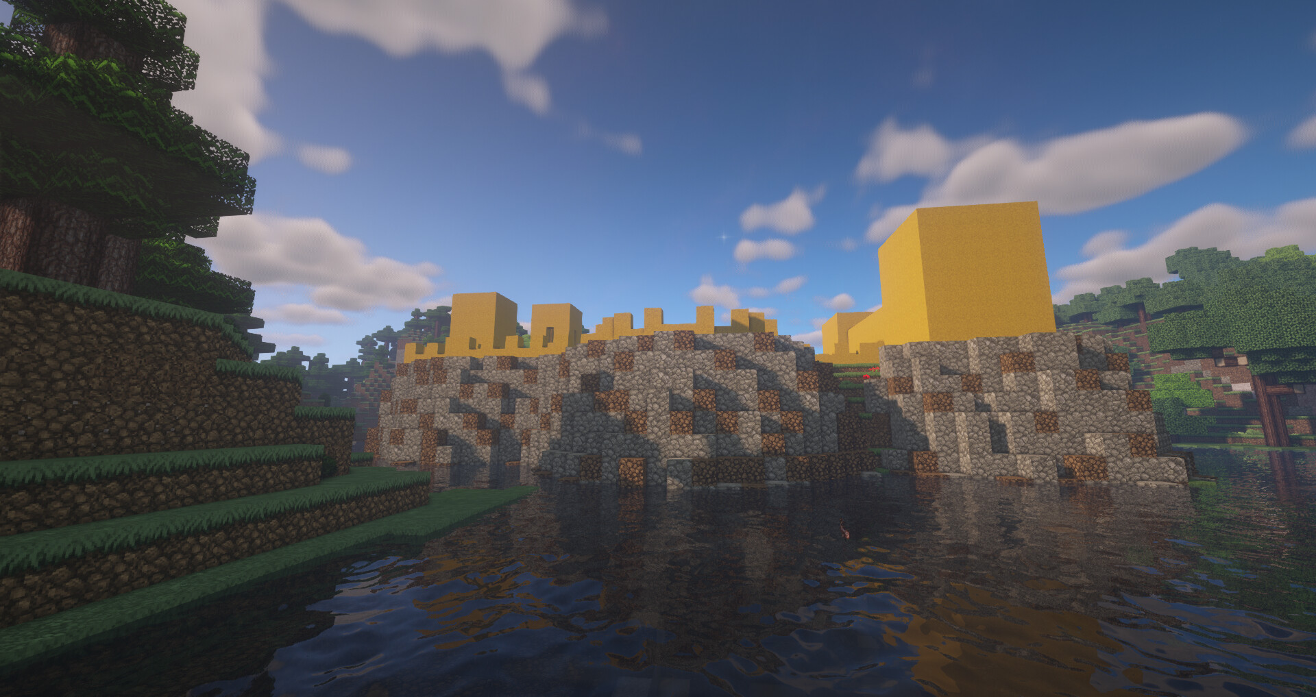 Fantasy medieval world Minecraft Map