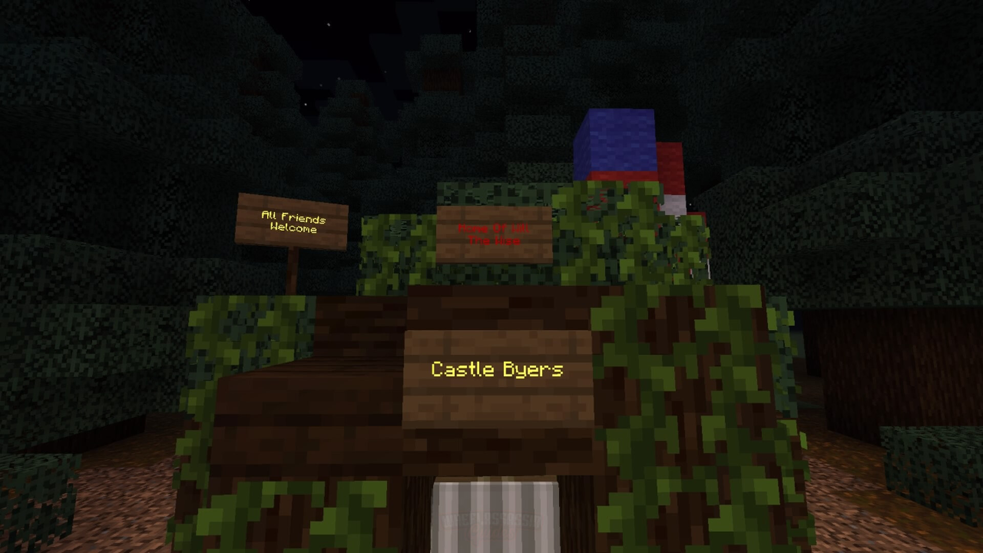 Castle Byers from Stranger Things! Minecraft Map