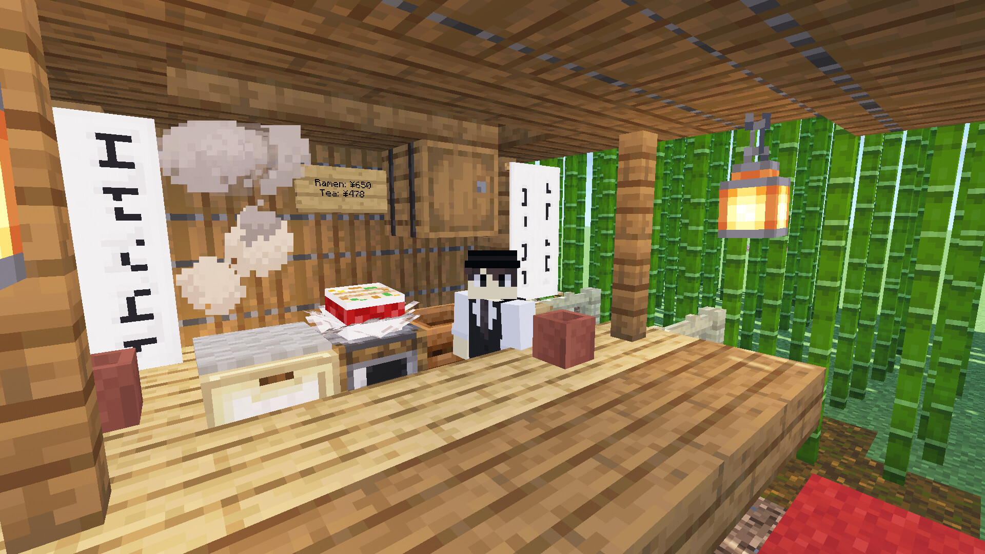 Japanese Ramen Cart Minecraft Map