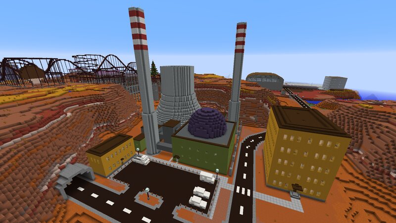 Power Station Minecraft Map