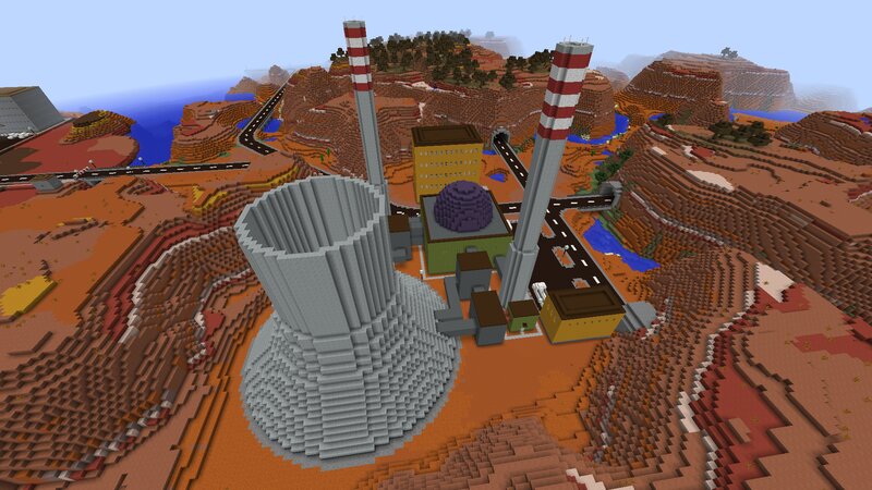 Power Station Minecraft Map