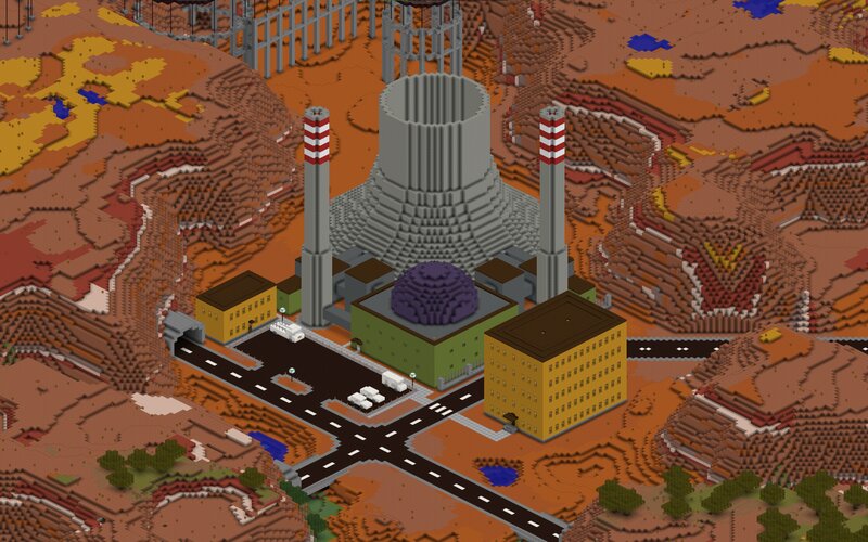 Power Station Minecraft Map