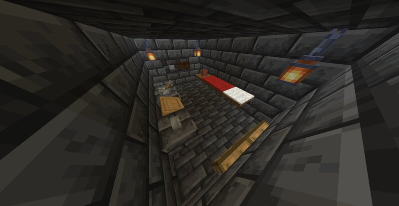 Self Destructing Bunker Example Minecraft Map