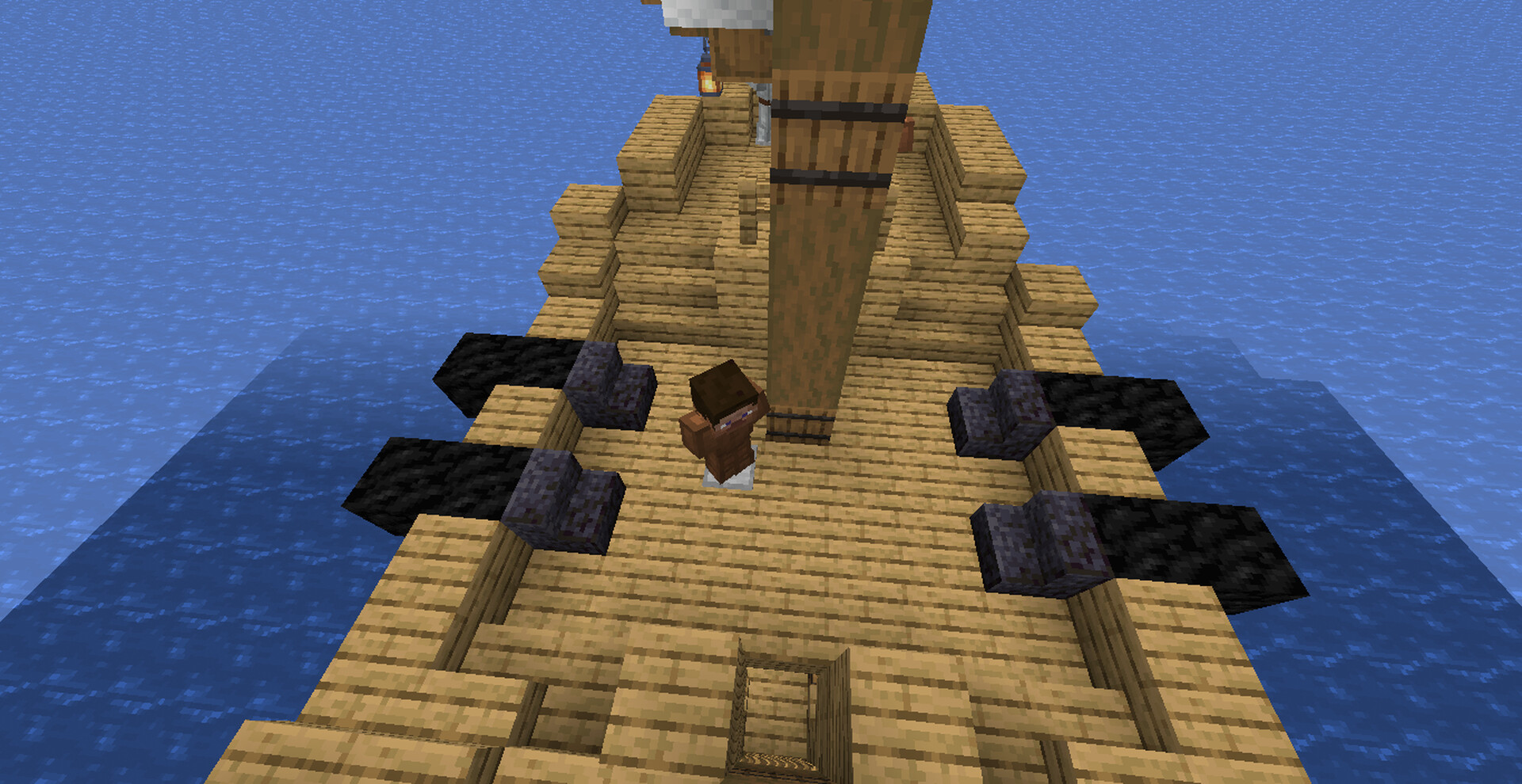 barco pirata meio grande Minecraft Map