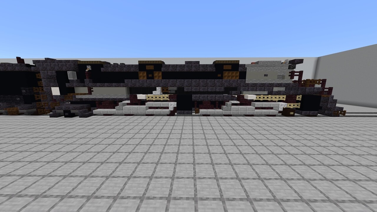 Union Pacific 4884-1 4-8-8-4 Big Boy 4014 Minecraft Map