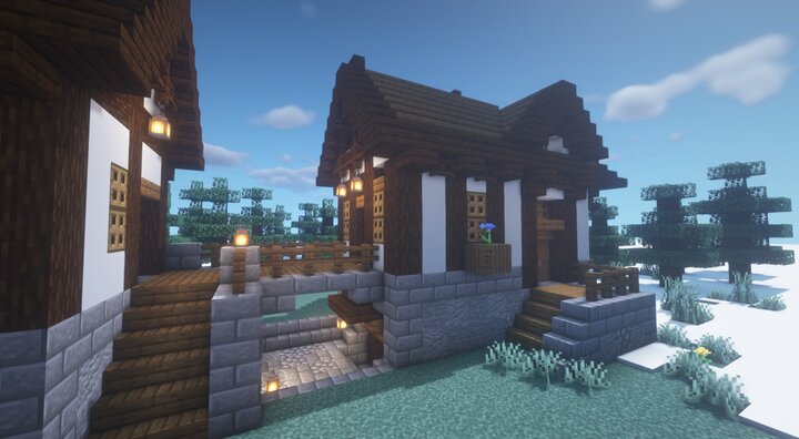 Technoblade's house With renovations Minecraft Map