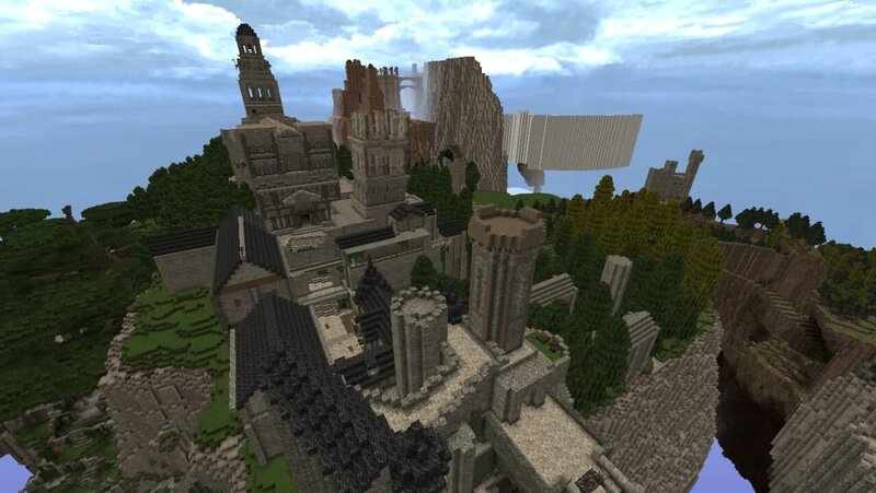 Lordran-Dark Souls (incomplete) Minecraft Map