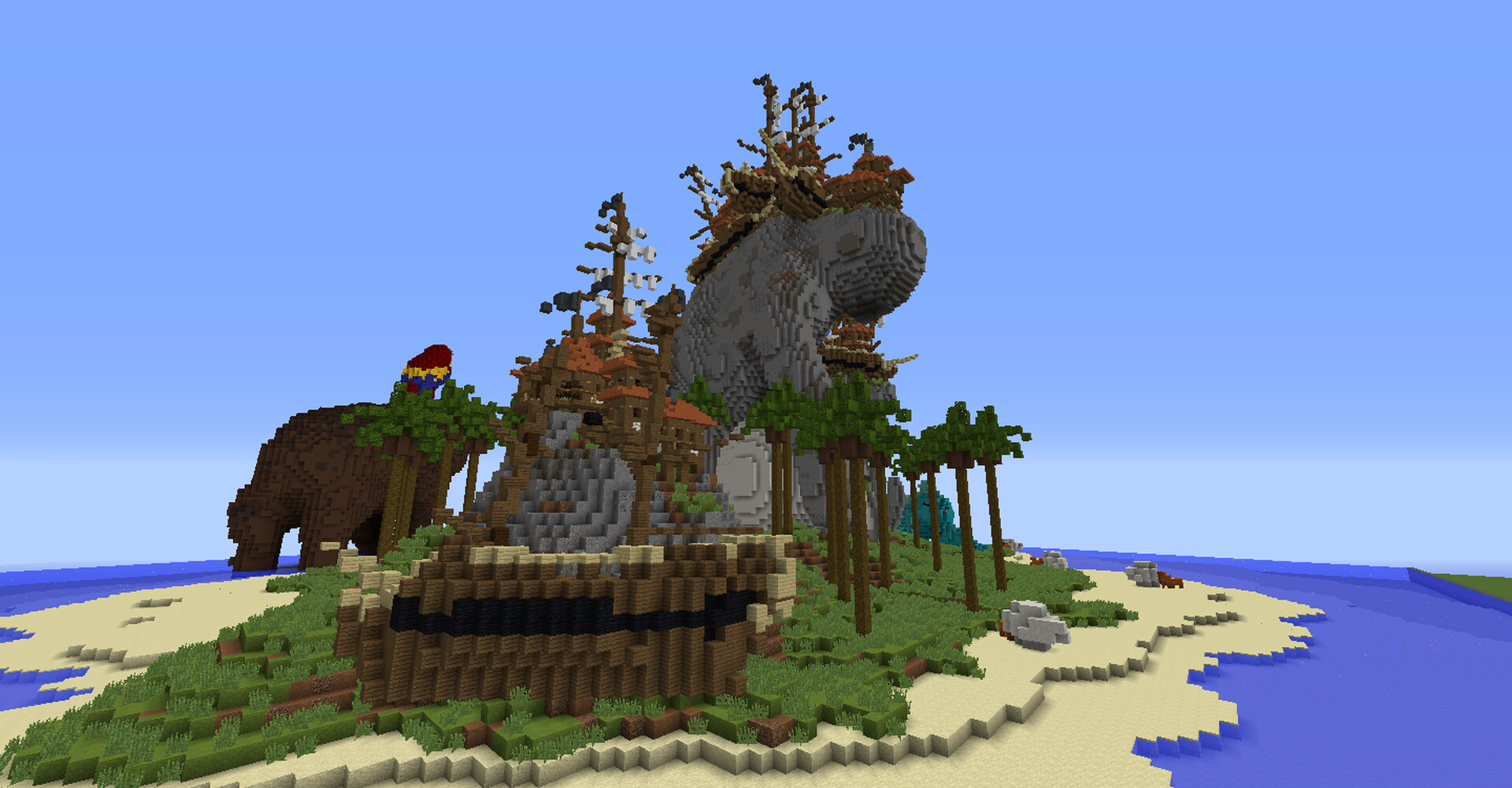 Shipstack Isle - Buccaneer Bay Build Contest Minecraft Map