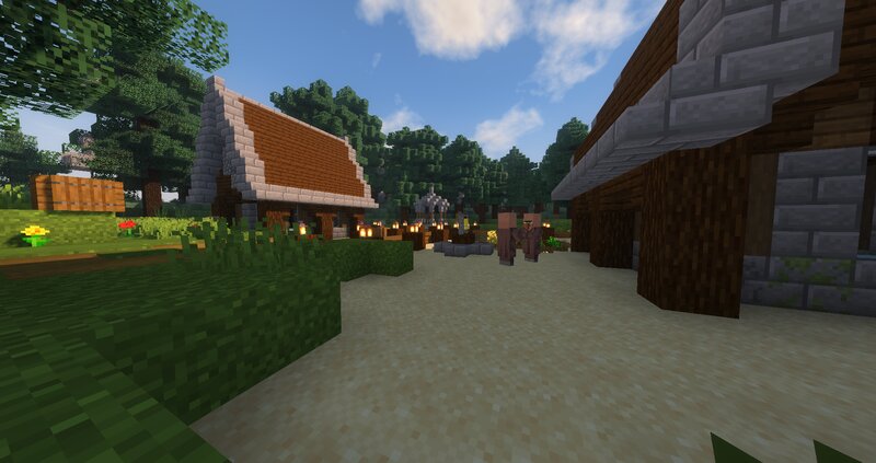 Custom Terrain Survival World! Minecraft Map