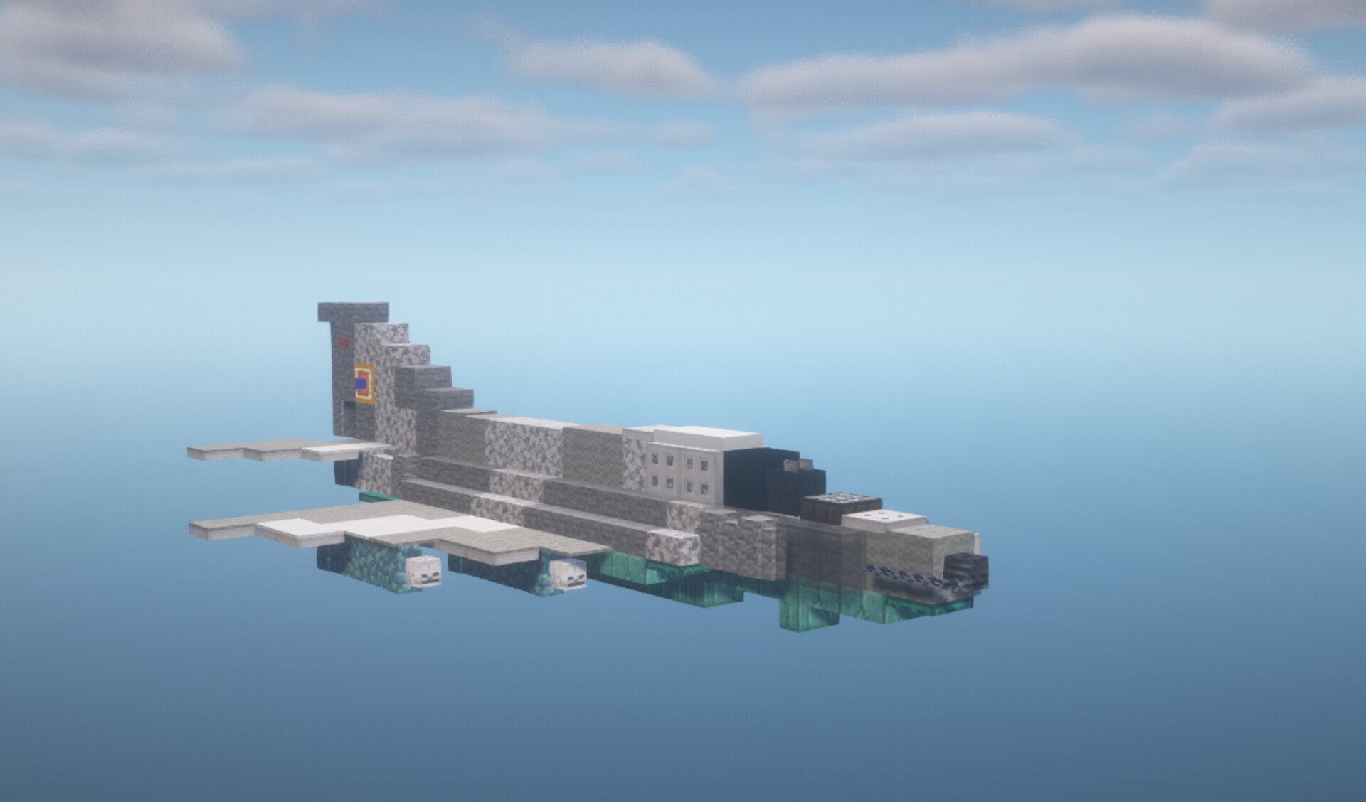 MiG-21 Fishbed - Supersonic Jet Fighter (1.5:1) Minecraft Map