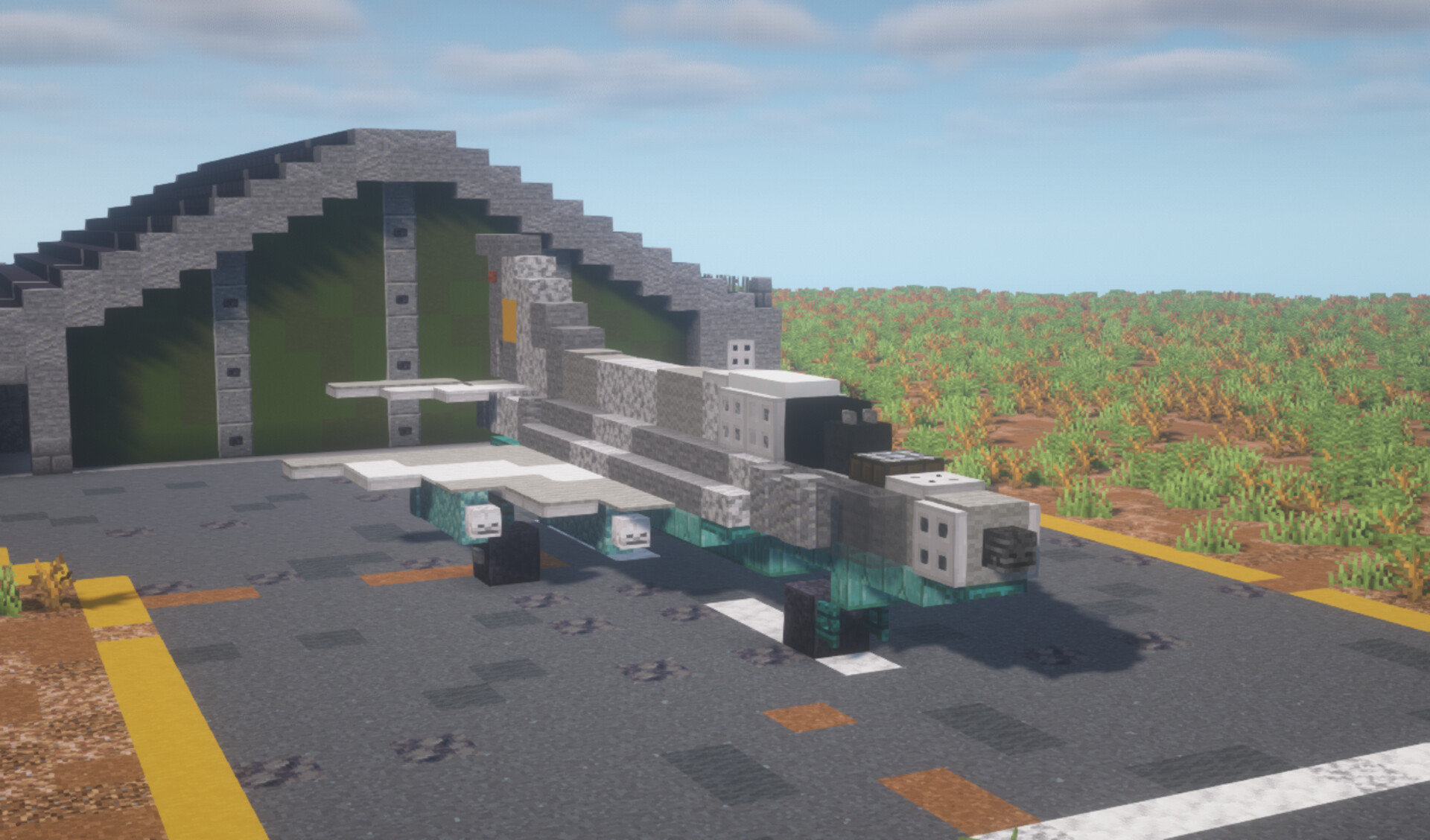 MiG-21 Fishbed - Supersonic Jet Fighter (1.5:1) Minecraft Map