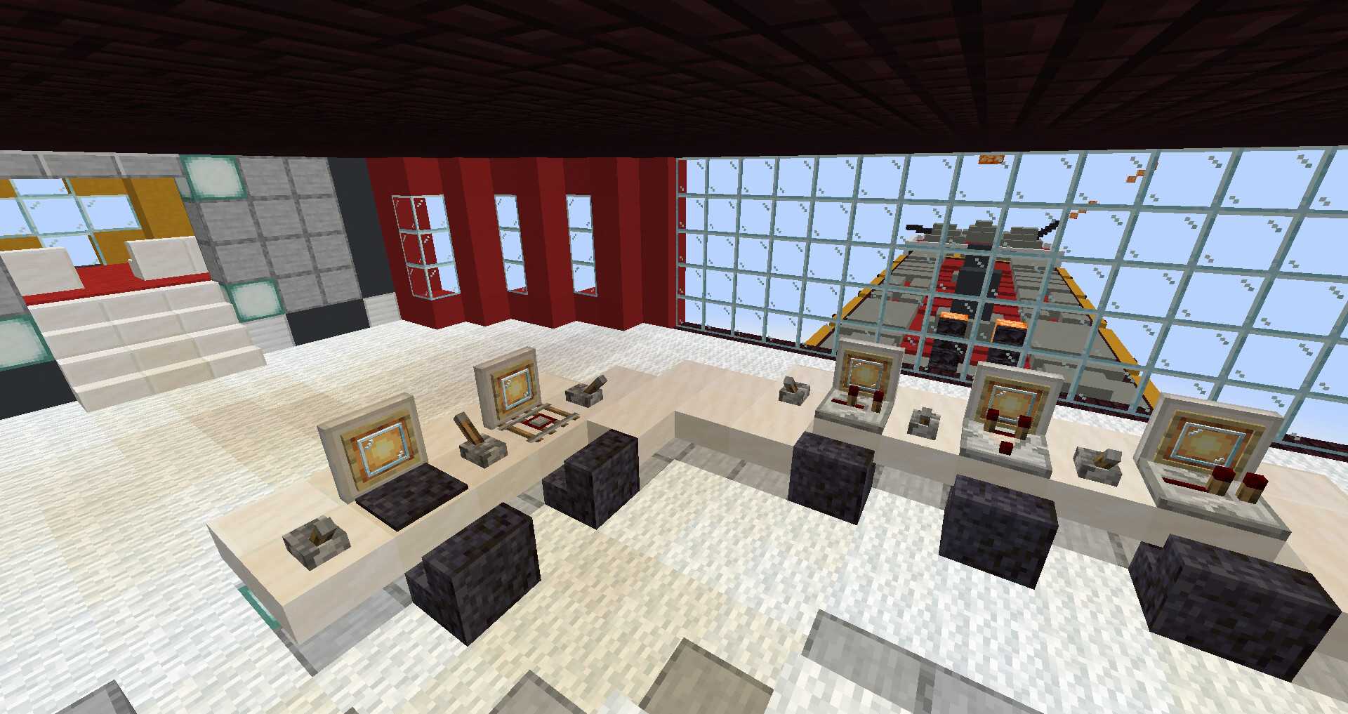 Warhammer 40k Inspired Ship Minecraft Map