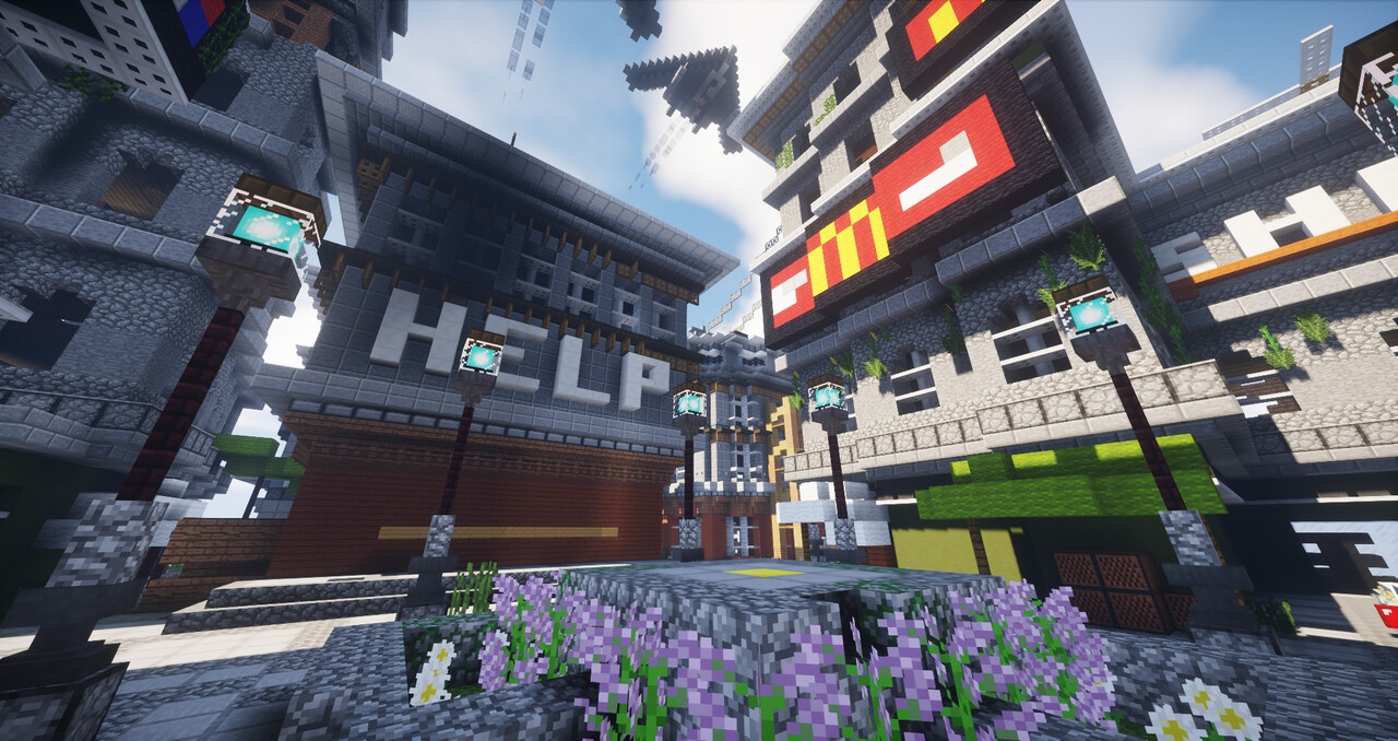 Warzone Hub | 1.8+ Minecraft Map