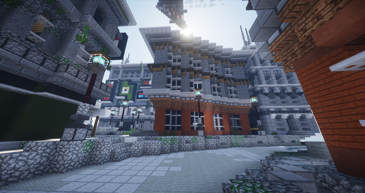 Warzone Hub | 1.8+ Minecraft Map