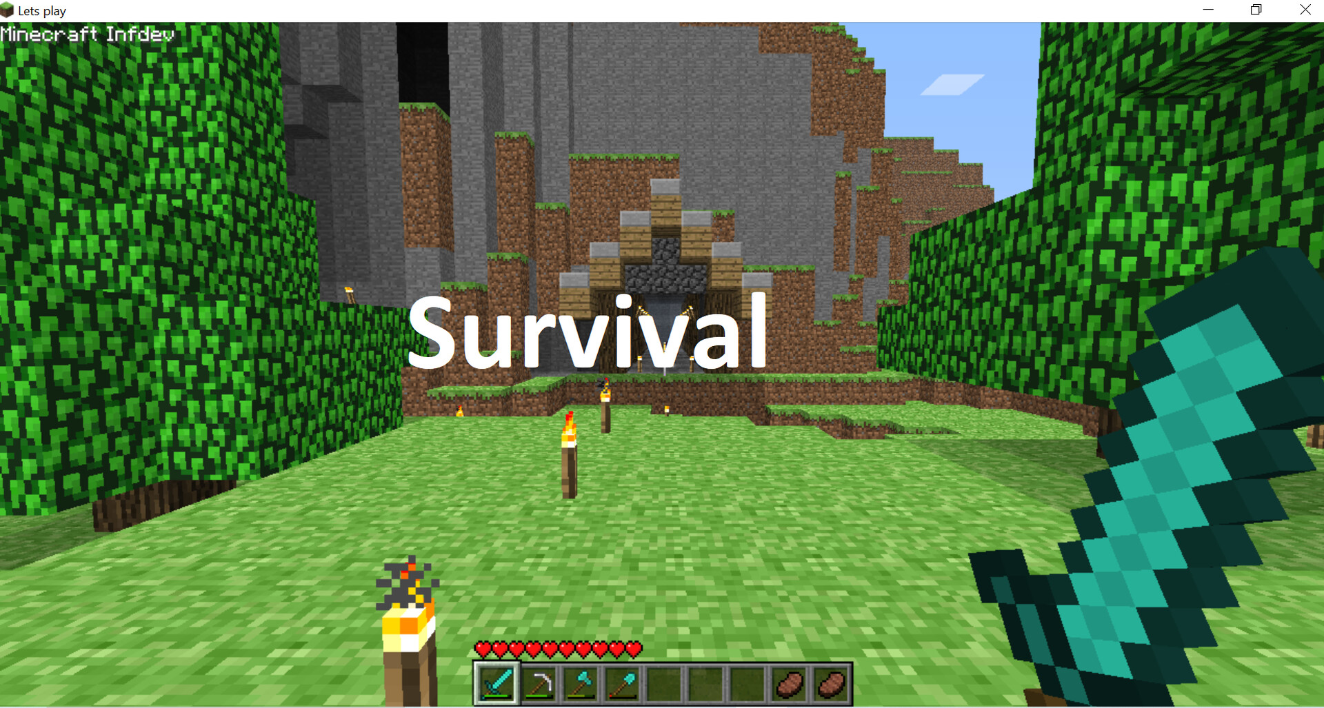 Infdev/Alpha Survival World Season 1 Minecraft Map