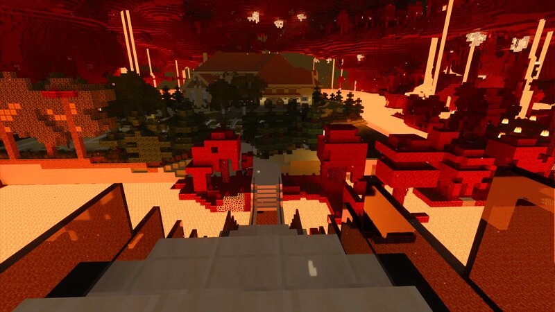 the nether mansion Minecraft Map