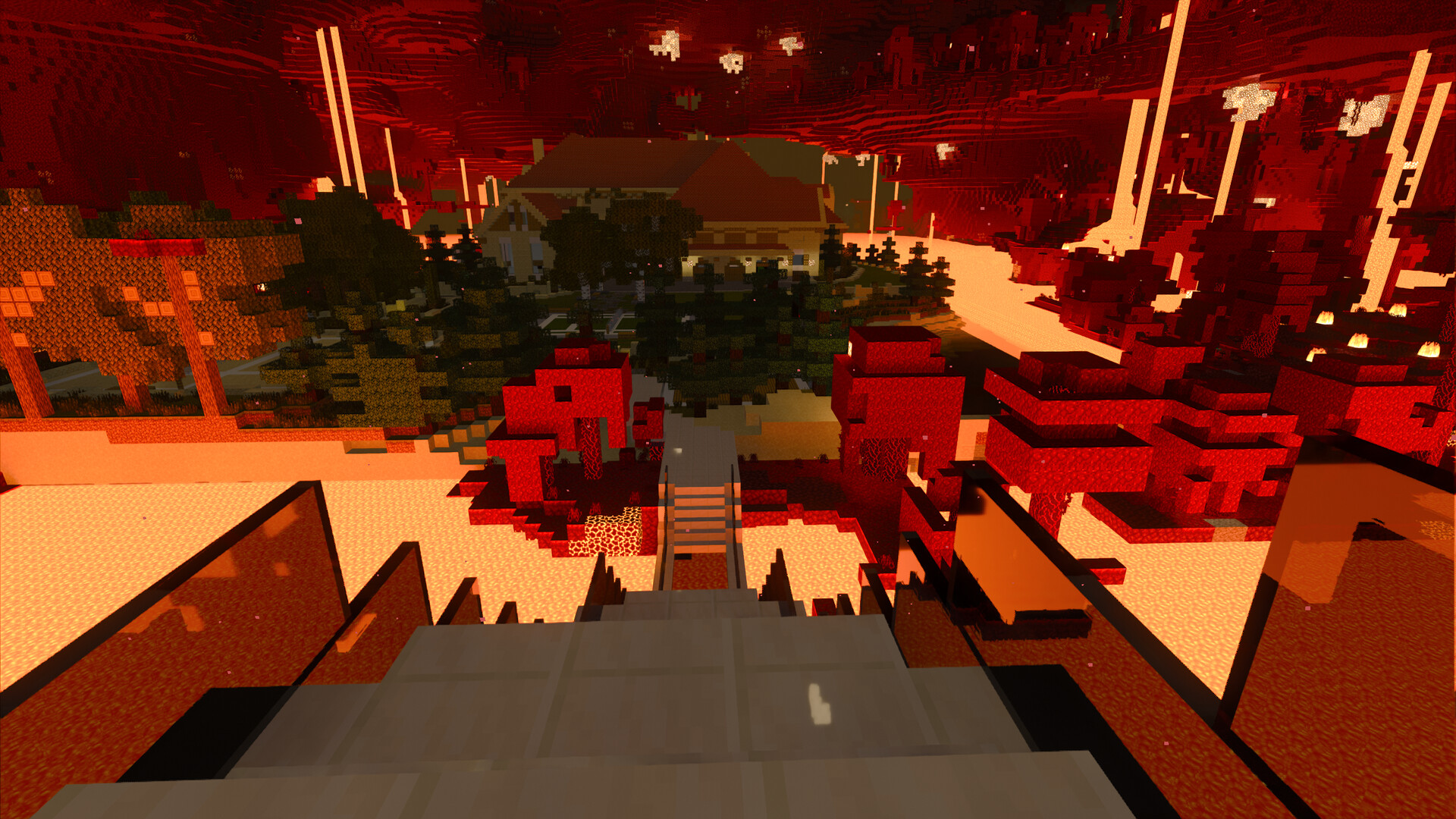 the nether mansion Minecraft Map
