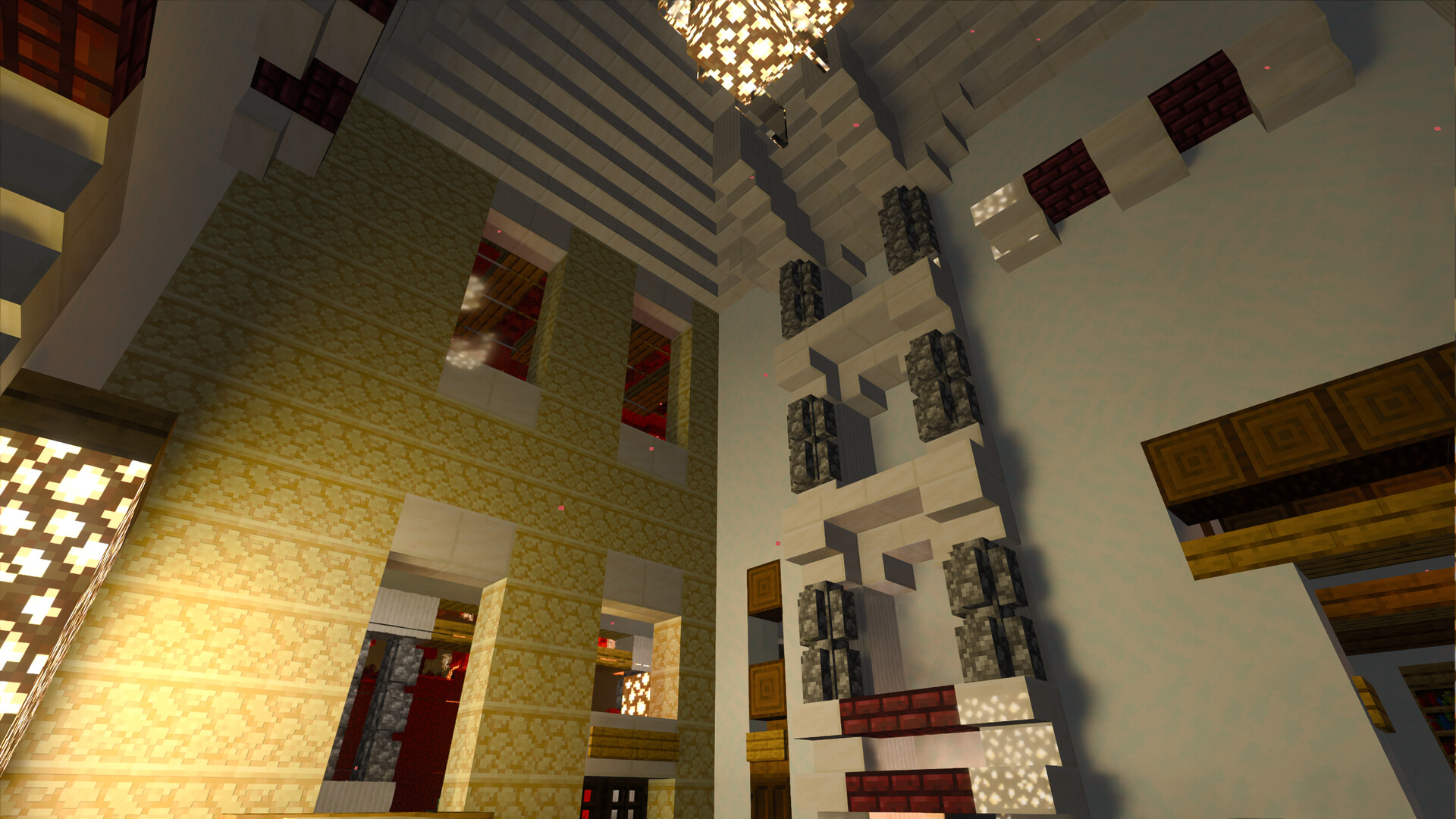 the nether mansion Minecraft Map